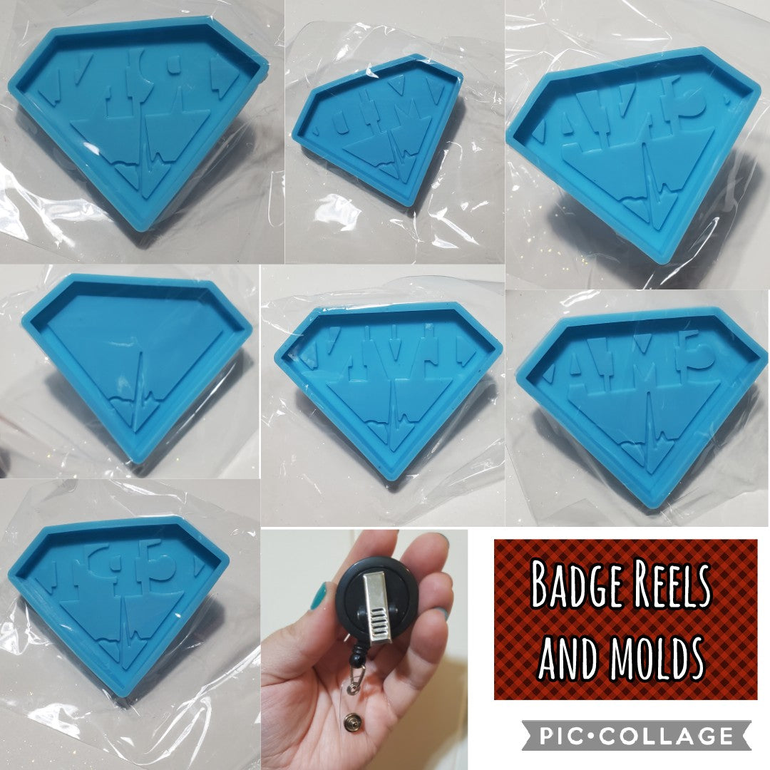 CPT Nurse Badge Mold – The Glitter Gitters