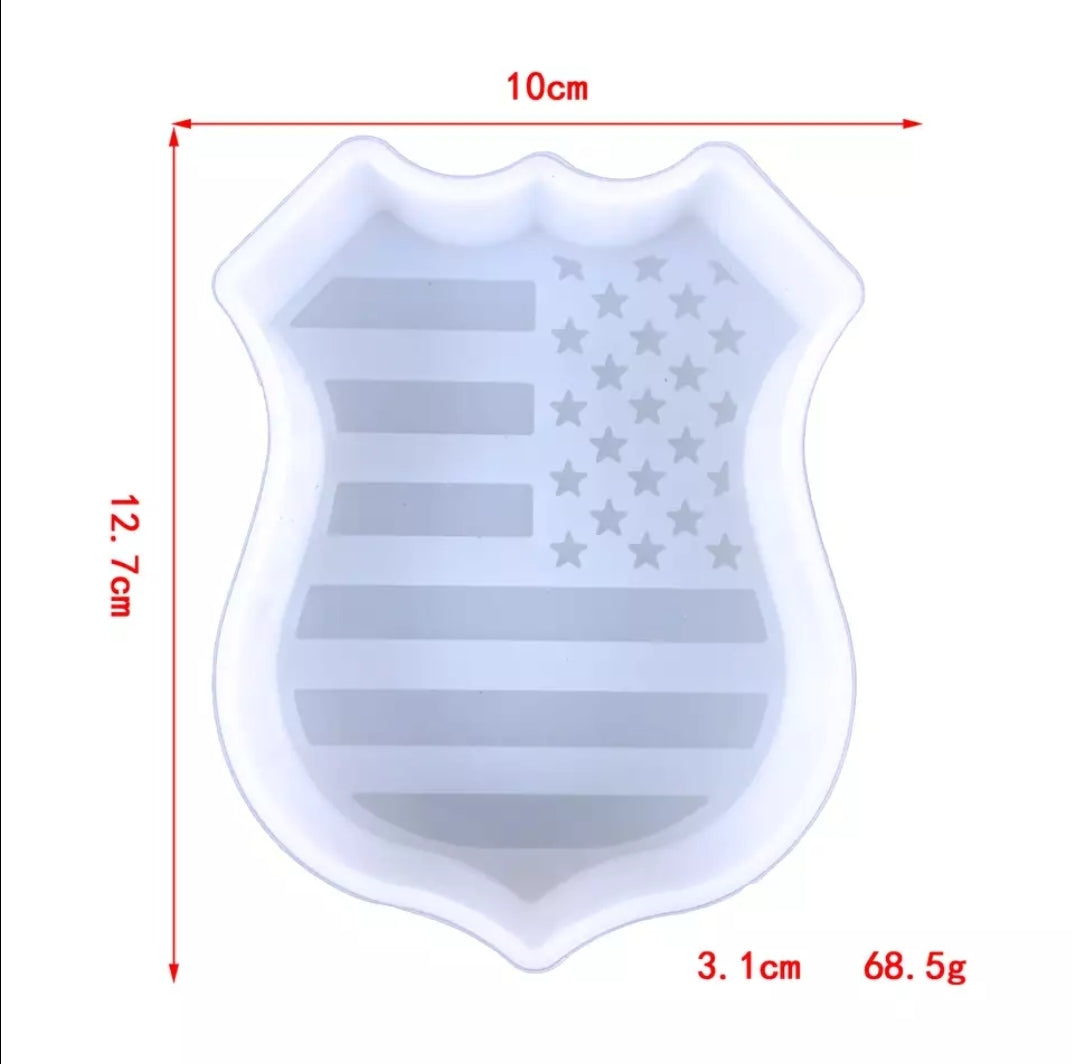 Large Thin Line Badge Freshener Mold – The Glitter Gitters